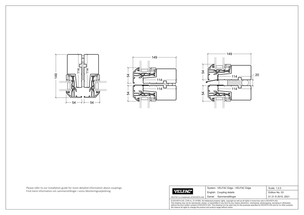 VELFAC produktdatabas | Fönster och dörrar